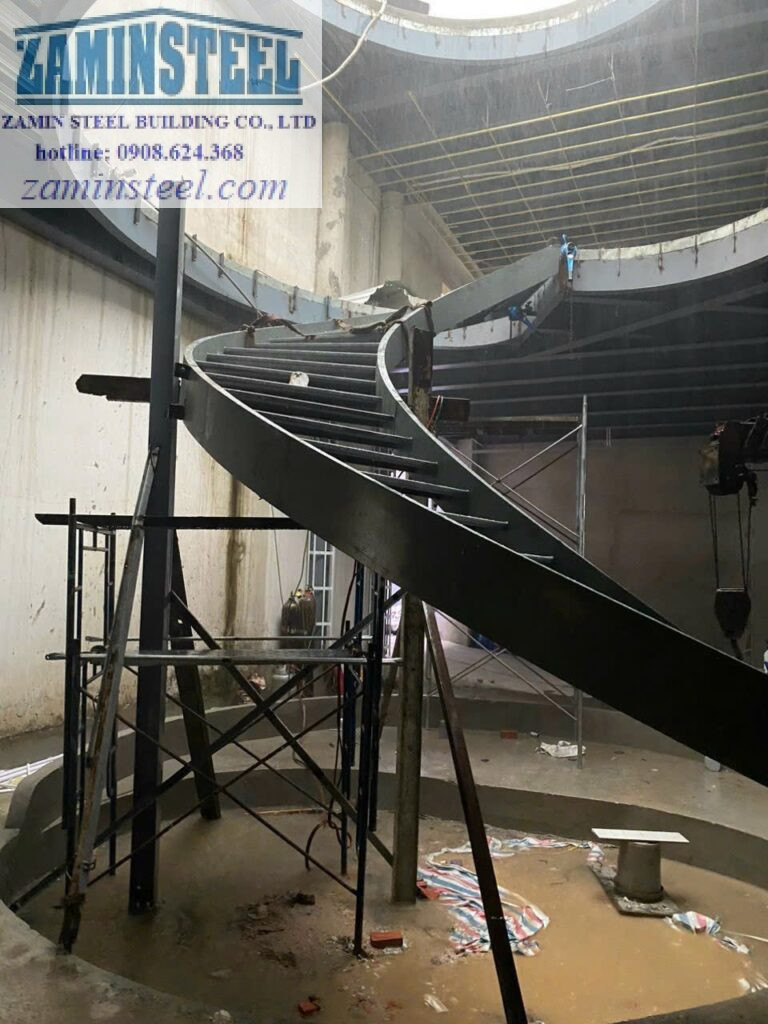 cau-thang-thep-tai-da-nang - Thiết kế nhà xưởng | Xây dựng nhà thép ...